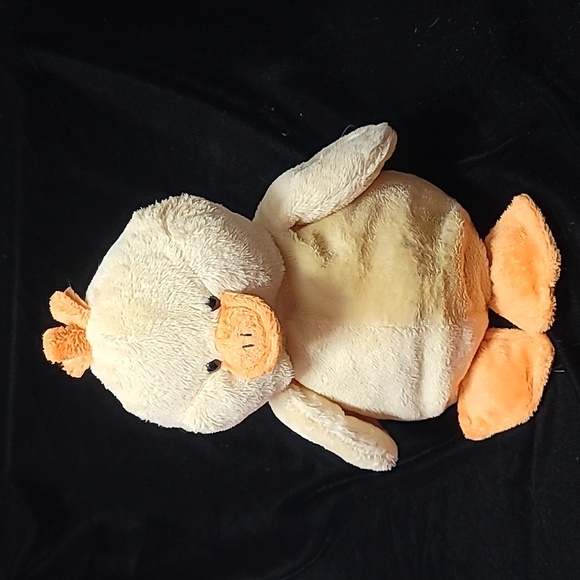 Source Unknown | Toys | Plush Sitting Stuffed Duck Preloved 2 Tall ...